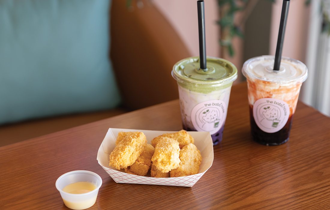 Try the Fried Milk Bites from The Boba House
