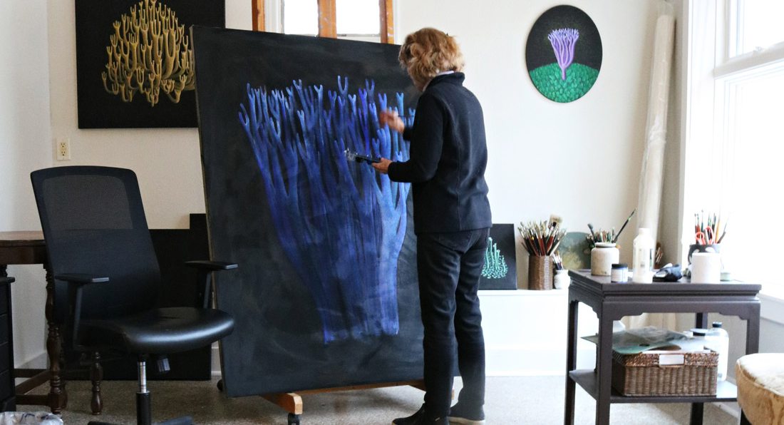 Jane Troup’s New Series of Paintings