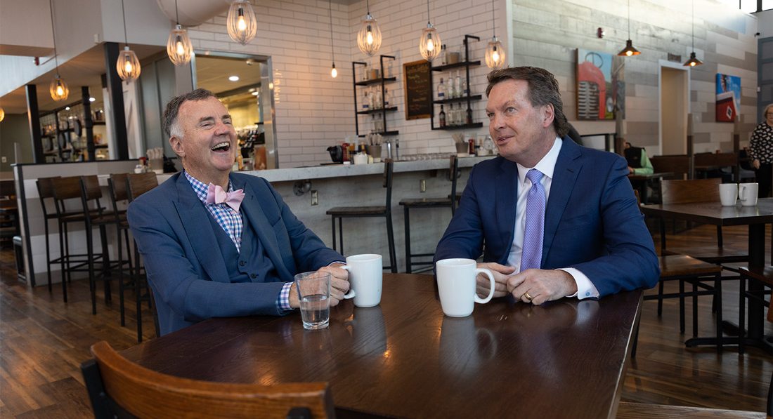 Shared History: Brian Fogle and Rob Fulp | Biz 417