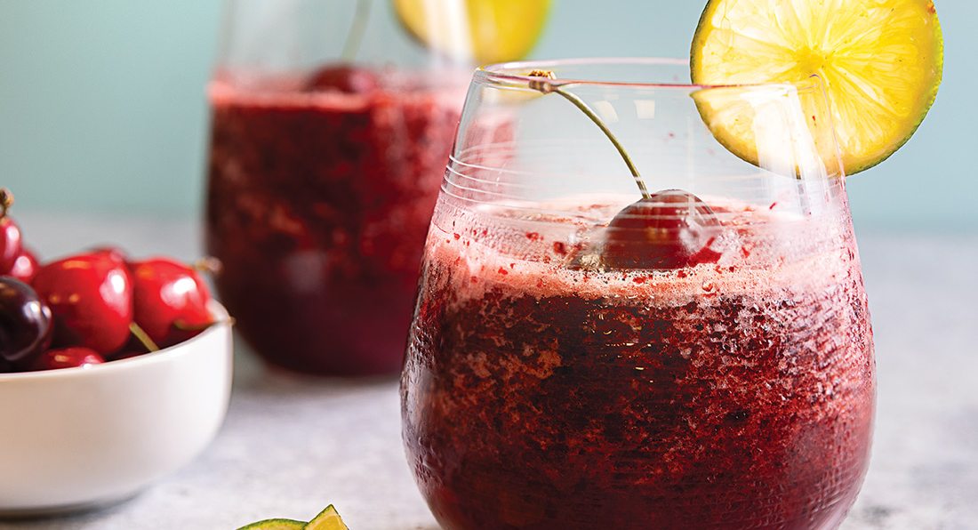 Make This Easy Cherry Limeade Slushy | 417 Magazine