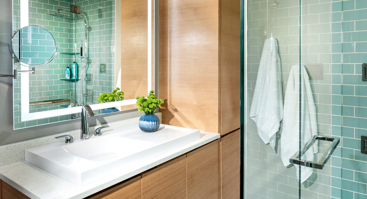 Most Creative Use of Materials in a Bathroom
