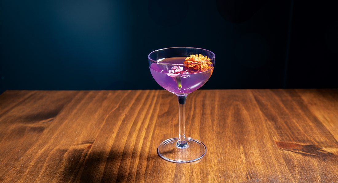 Roses are Red, Violets are Blue Cocktail Recipe | 417 Magazine