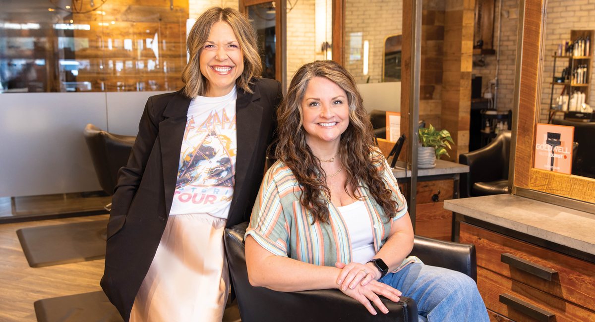 Jana Myers and Jen Liles with ViVo Salon | Women of Brentwood | 417 ...