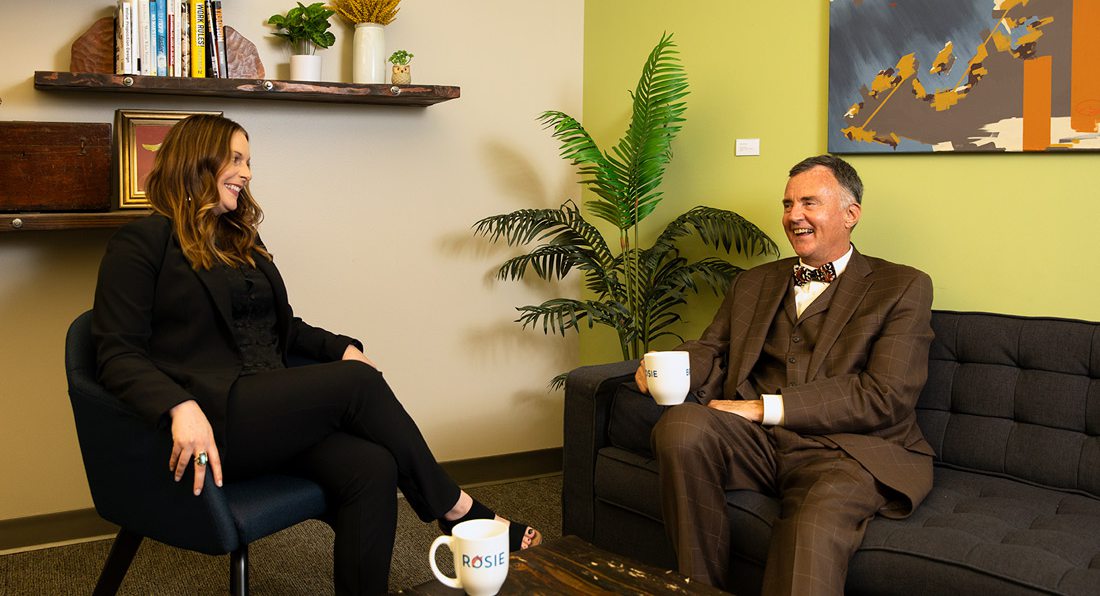 Brian Fogle and Rachel Anderson are Leaders Learning Together