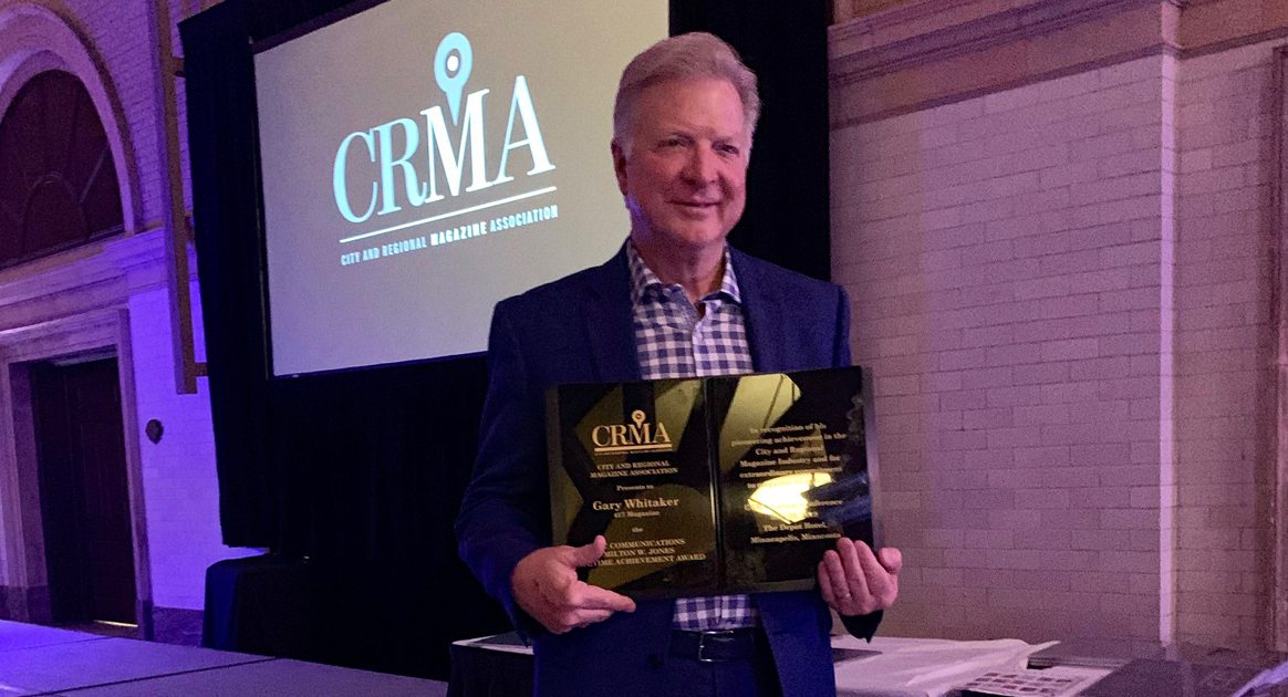 Gary Whitaker CRMA Lifetime Achievement Award
